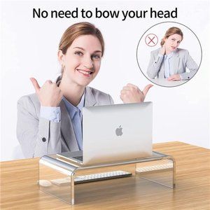 Computers, Laptops & Parts | Acrylic Monitor Stand Riser Computer ...